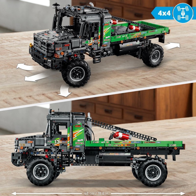 LEGO Technic 42129 4x4 Mercedes-Benz Zetros Trial Truck
