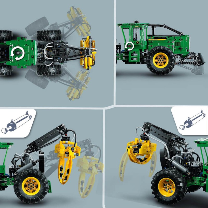 LEGO® Technic 42157 La débardeuse John Deere 948L-II